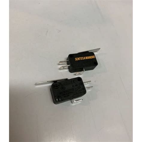 jual micro limit switch hitam plat panjang tanpa roda 7 1