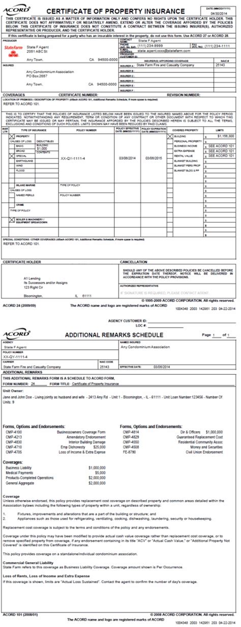 Certificate Of Insurance Additional Insured Wording Letter Words