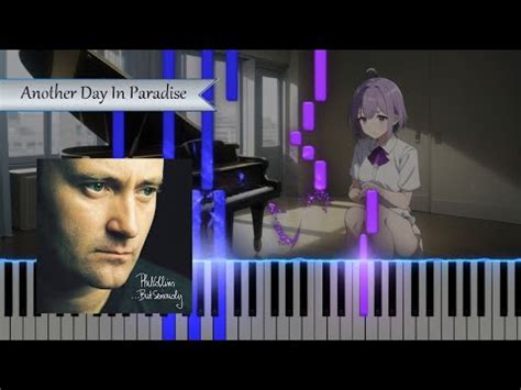 Piano Another Day In Paradise Phil Collins Youtube