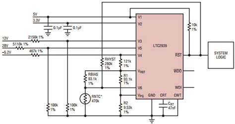 Ltc2938typical Application Reference Design Microprocessor Power