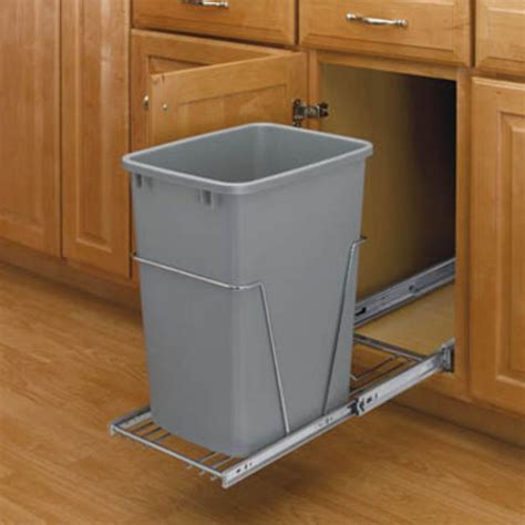 Rev A Shelf RV 12KD 18CS Single 35 Qt Pullout Waste Container RV 12KD 18CS Rev A Shelf