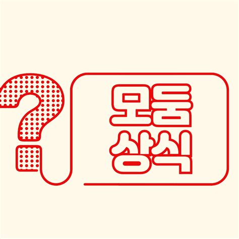 모둠 상식 Youtube