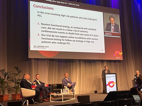 Esc 2022 Post Pci Trial Finds No Benefit To Routine Functional Testing