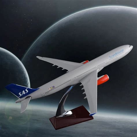 Buy 40cm Resin Sas A330 Aircraft Model Scandinan