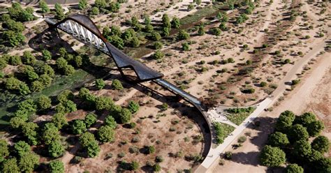 3rd Street Rio Salado Bikepedestrian Bridge And Pathway City Of Phoenix
