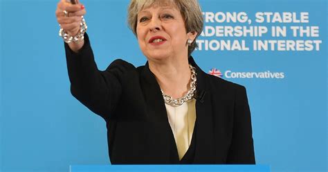 Conservative Manifesto 2017 Theresa May To Scrap Winter Fuel Payments
