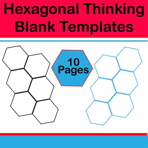 Hexagonal Thinking Blank Templates Made By Teachers