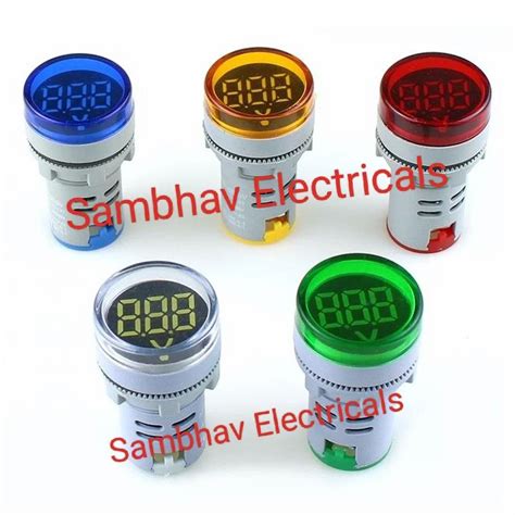 Digital Led Voltage Indicator For Industrial Voltage 60 500v Ac At ₹ 100 Piece In New Delhi