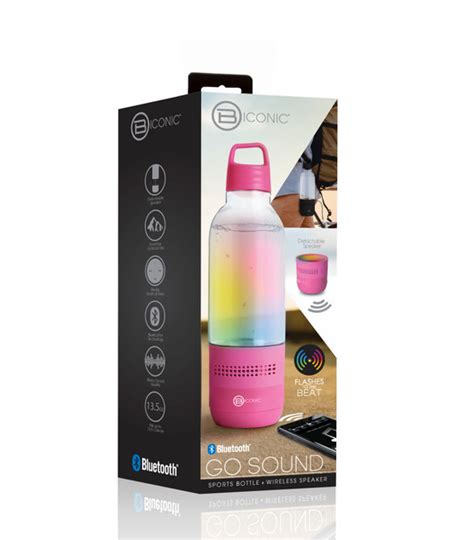 Bytech Bcaubswb2ac Bluetooth Waterbottle Speaker Beach Audio