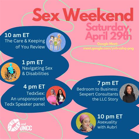 Aubri Lancaster Cse On Linkedin Excited To Be A Part Of Sex Weekend