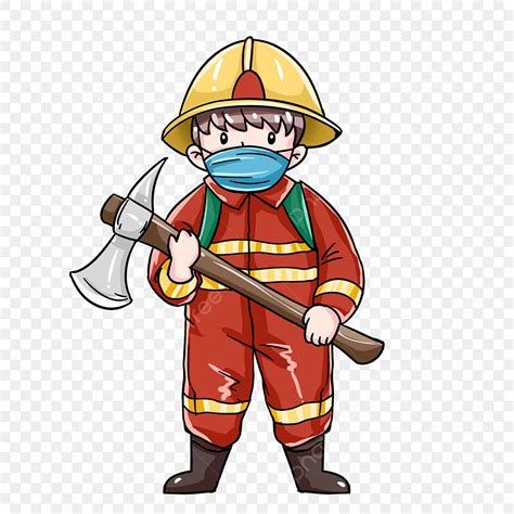 Fireman Ax Clipart Png Images Fireman Holding A Fire Axe Fireman