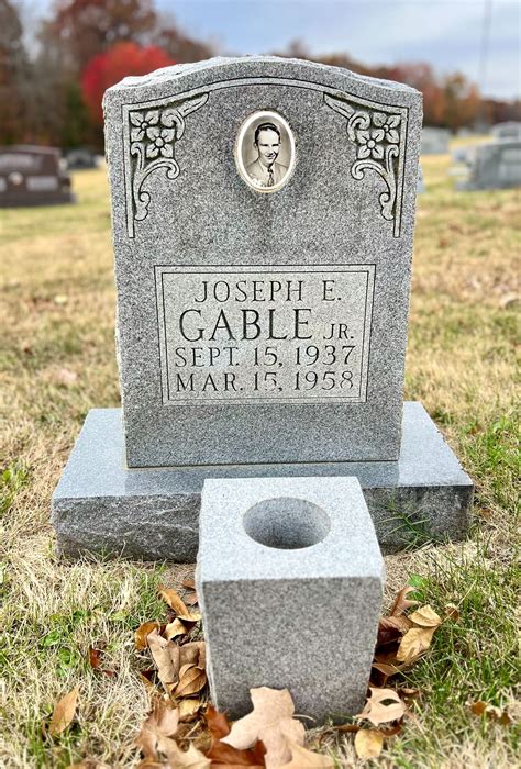 Joseph E Gable Jr 1937 1958 Find A Grave Memorial