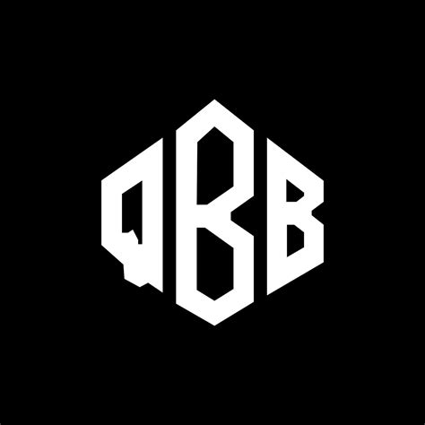 Qbb Letter Logo Design With Polygon Shape Qbb Polygon And Cube Shape