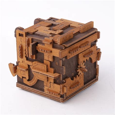 Wooden City Escape Room Puzzle Box Wooden Box 3d Puzzles For Adults