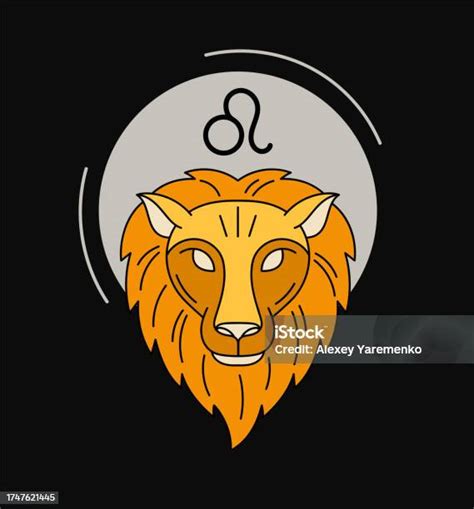 Zodiac Symbol Leo Vector Concept Stock Illustration Download Image