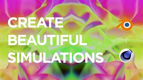 Create Beautiful Physics Simulations In Blender And C4d Youtube