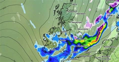 Exact Date Wall Of Snow Could Hit Uk As Blast Of Freezing