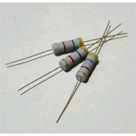 Jual Resistor 4k7 Ohm 2 Watt Shopee Indonesia
