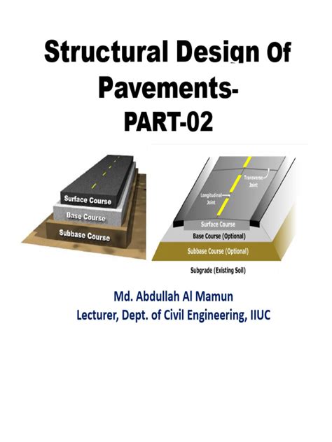 Pavement Design Methods 2 Maam Iiuc Pdf Road Surface Road