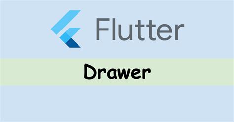 Flutter How To Add Drawer Implementation Technical Feeder