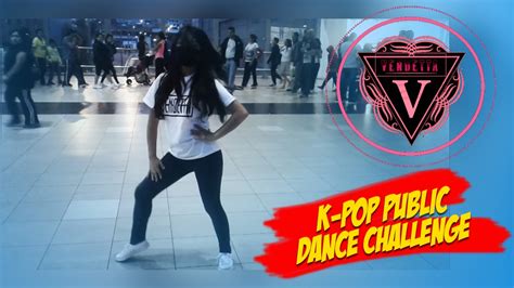 KPop Public Dance Challenge By VENDETTA YouTube
