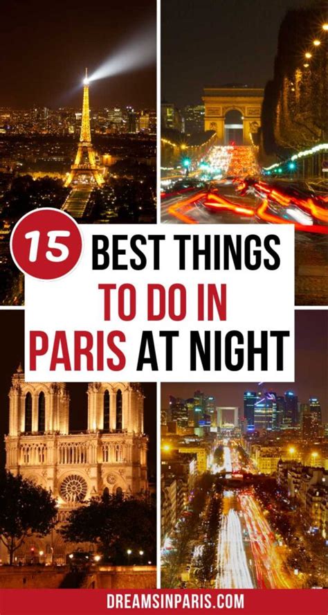 Paris Nightlife 17 Best Things To Do In Paris At Night Dreams In Paris