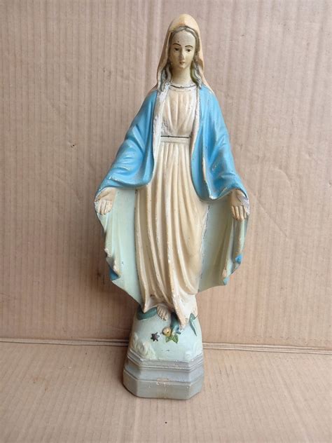 STARA FIGURKA GIPSOWA MATKA BOSKA 13333001282 Oficjalne Archiwum