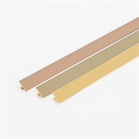T Shaped Antique Brass Transition Strip Custom Brass
