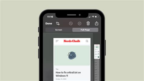 How To Take Scrolling Screenshots On Iphone
