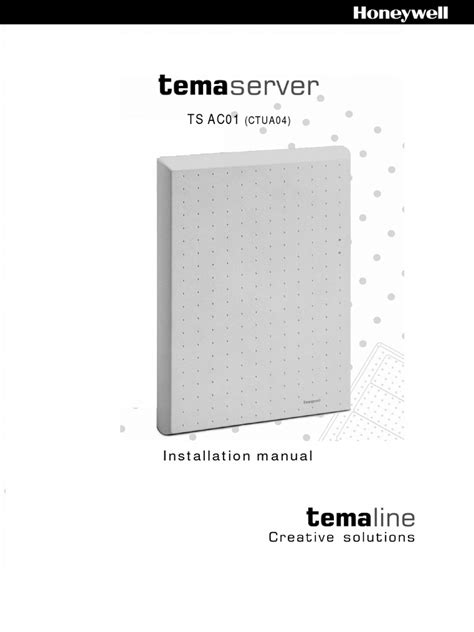 Ts Ac01 Ctu A04 Installation Manual Pdf
