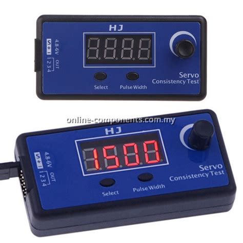 Servo Motor Digital Consistency Tester Online Components