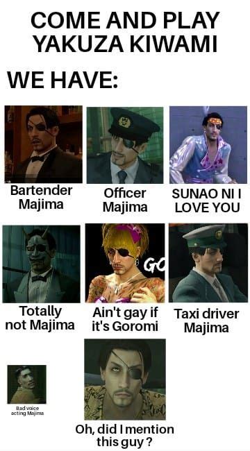 Pin By Minka 🐜 On Yakuza Yakuza Anime Memes Kiryu