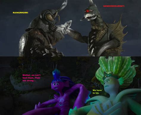 Megalon And Gigan Defeated Agatha And Grandmamah By Mnstrfrc On Deviantart