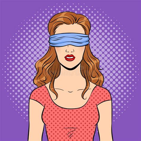 Blindfolded Girl With Arms Outstretched Looking For Friends Running