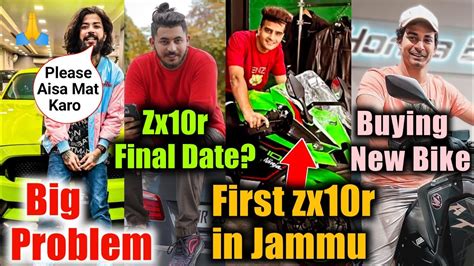 The Uk07 Rider 🙏 Please Aisa Mat Karo🥺 Aamir Majid Zx10r Delivery