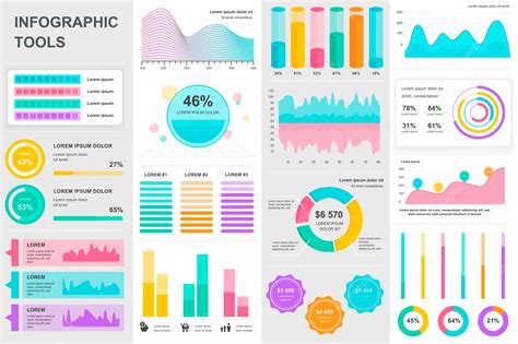 Bundle Infographie Ui Ux Kit éléments éléments Modèle Vecteur Premium