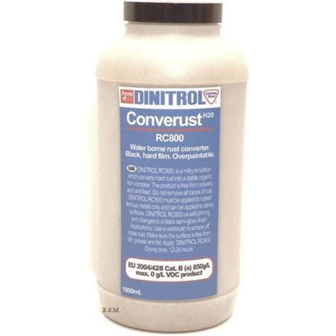 Dinitrol Rc800 Rust Converter 1lt Uk Mainland Shipping Only