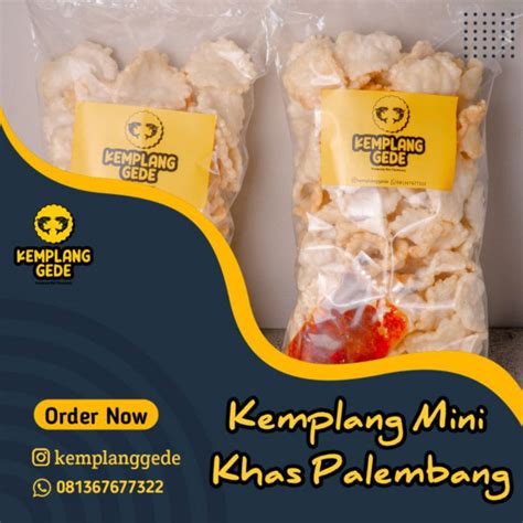 Jual Kemplang Mini Khas Palembang Super Mini Shopee Indonesia