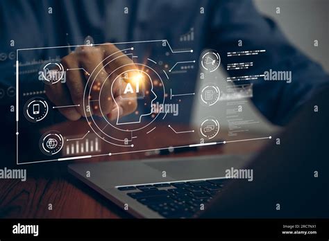 Artificial Intelligence Ai And Crm Software Automation Technology