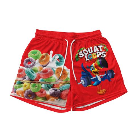 Basic Mesh Short Squat Loops In 2024 Mesh Shorts Breathable Fabric