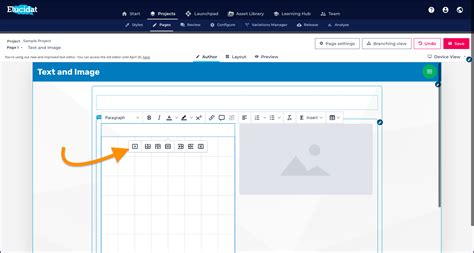 feature focus working with the text formatting toolbar elucidat