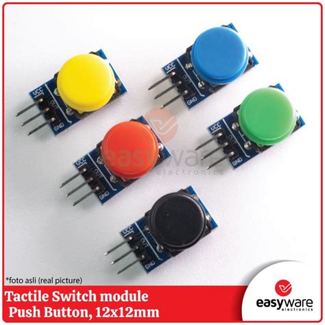 Jual Tactile Switch Push Button Module 12x12mm Shopee Indonesia