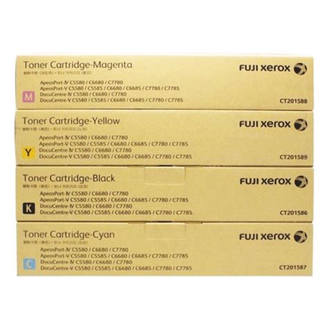 Fuji Xerox Toner Cartridge Apeosport Docucentre Iv V C5580 C5585