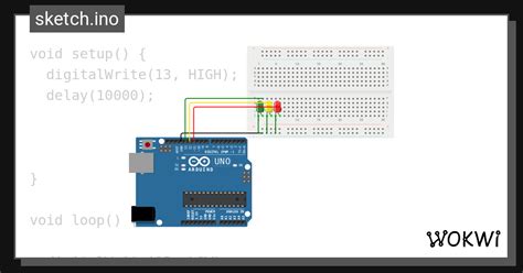 Trafic Light Wokwi Esp32 Stm32 Arduino Simulator