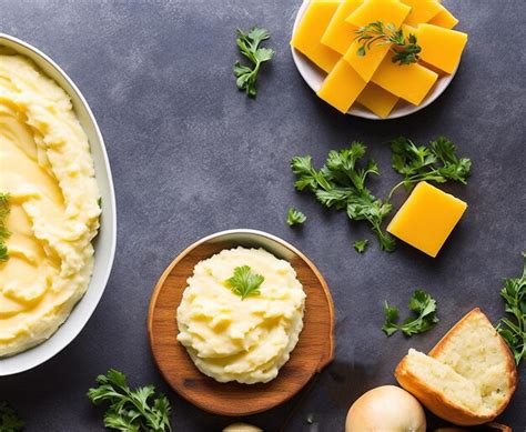 Premium Photo Mashed Potatoes With Herbs