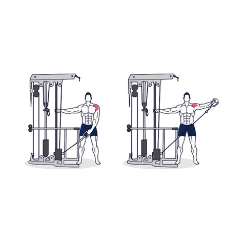 How To Do Cable One Arm Lateral Raise With Proper Technique Simply