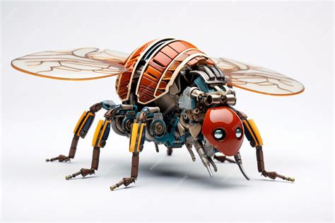 Premium Ai Image Robotic Insect Showcase