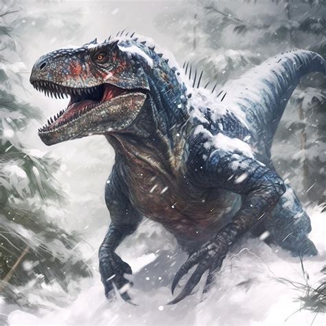 Gráfico De Dinossauro Foto Premium