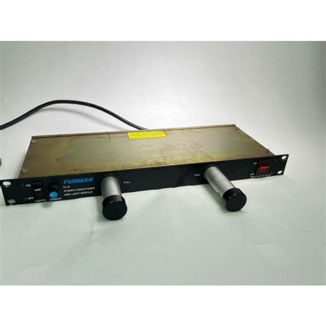 Furman Pl 8 Power Conditioner And Light Module Shelly Lighting
