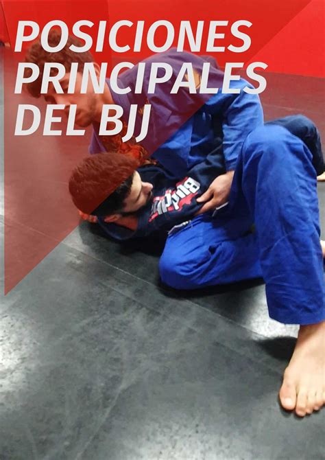 Las posiciones principales del Brazilian Jiu Jitsu BJJ la guía
